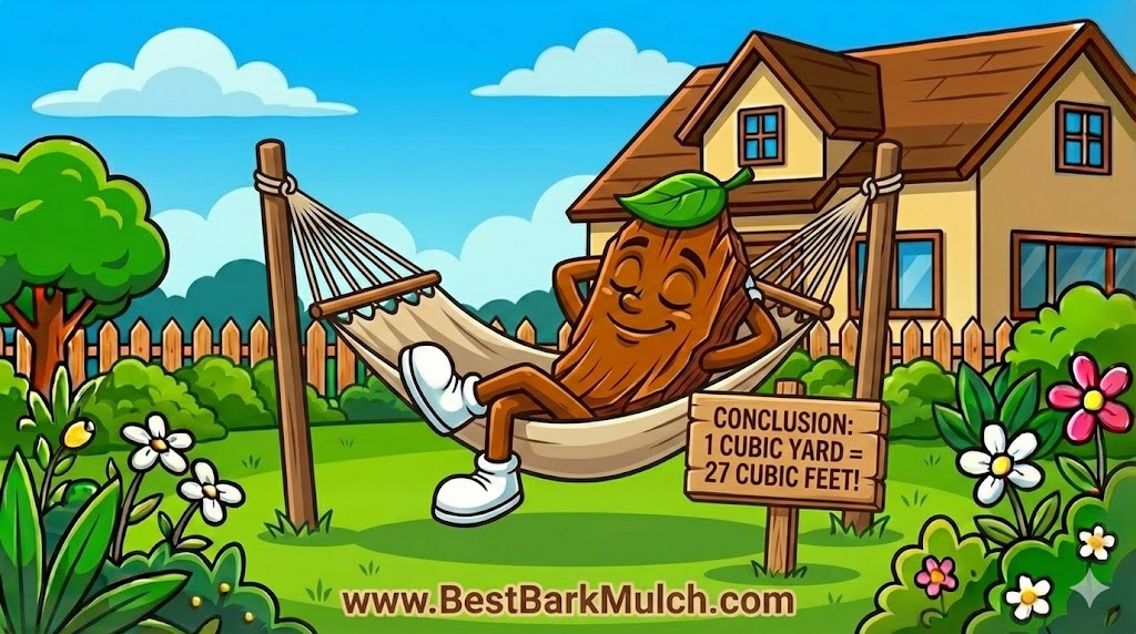 How Many Cubic Feet in a Yard of Mulch? (27 ft³)